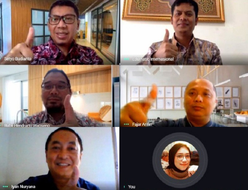 Edumatic dan Metranet Bermitra, Layanan Digital Robot Biru Makin ...